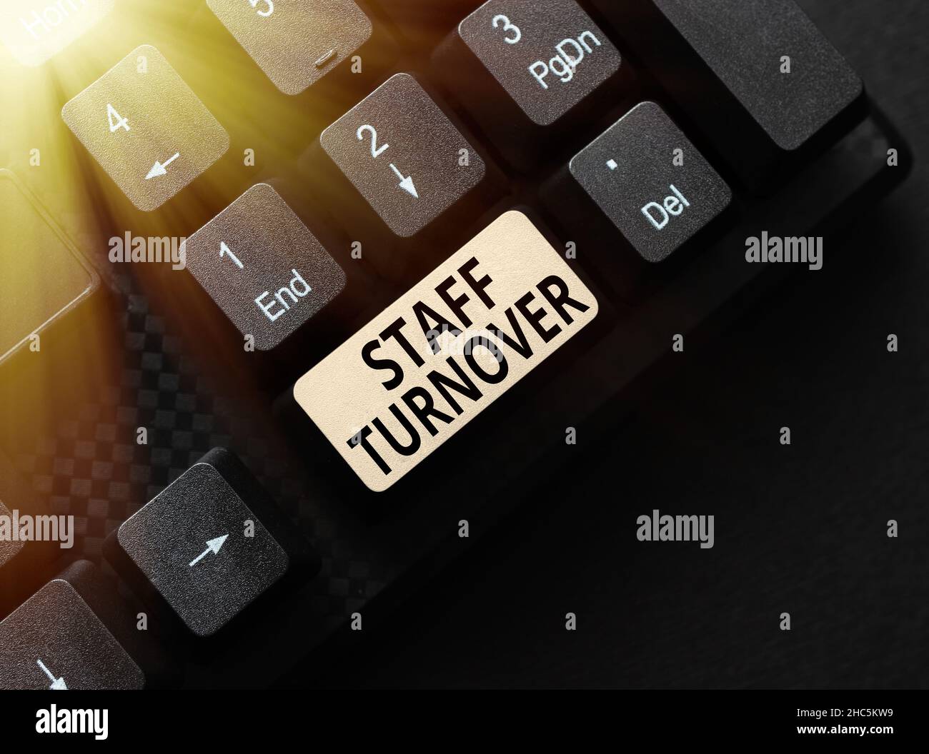 Text caption presenting Staff Turnover. Internet Concept The percentage ... Text caption presenting Staff Turnover. Internet Concept The percentage ...