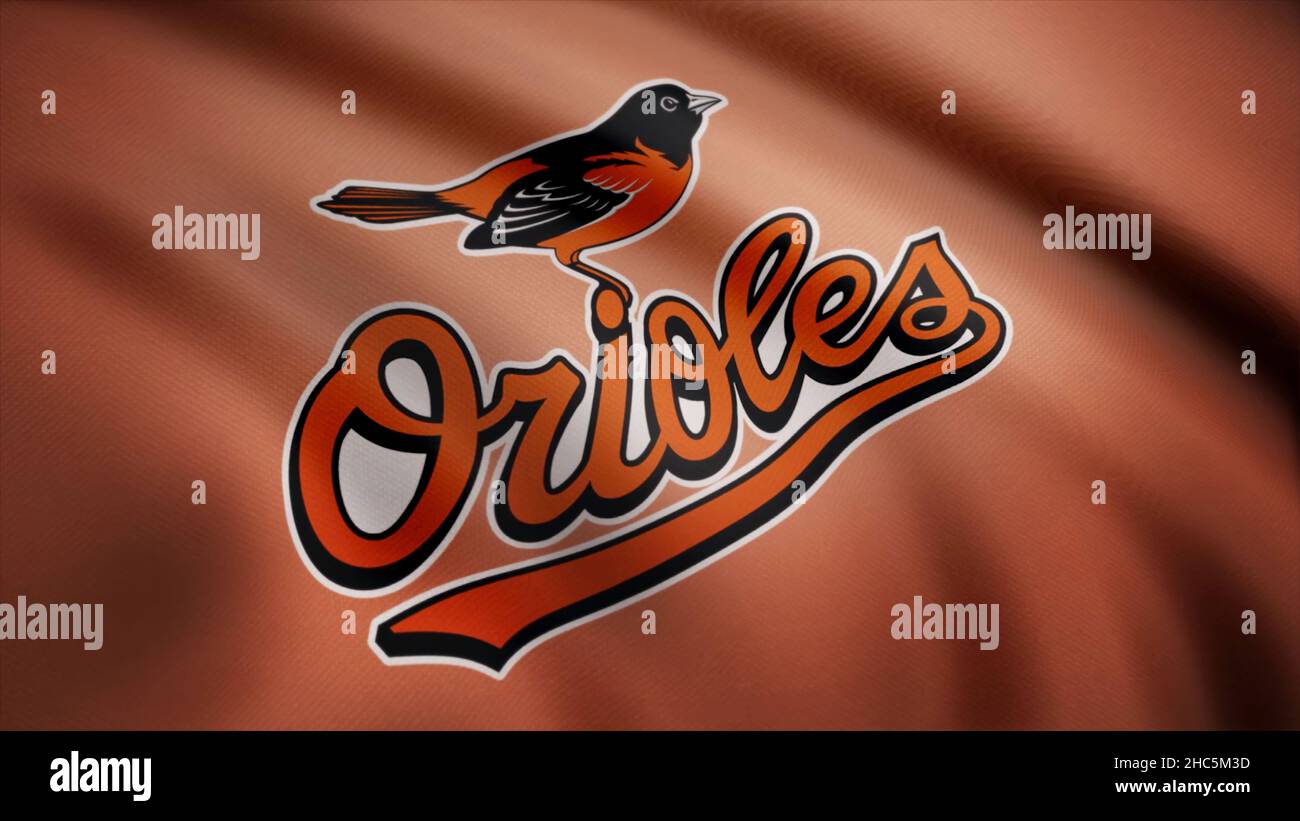 Baltimore orioles logo hi-res stock photography and images - Alamy
