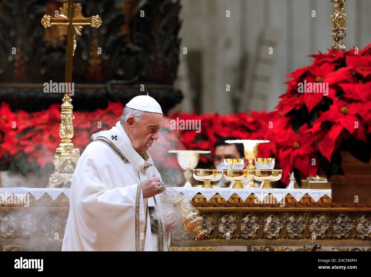 Christmas st peter s basilica hi-res stock photography and images - Alamy