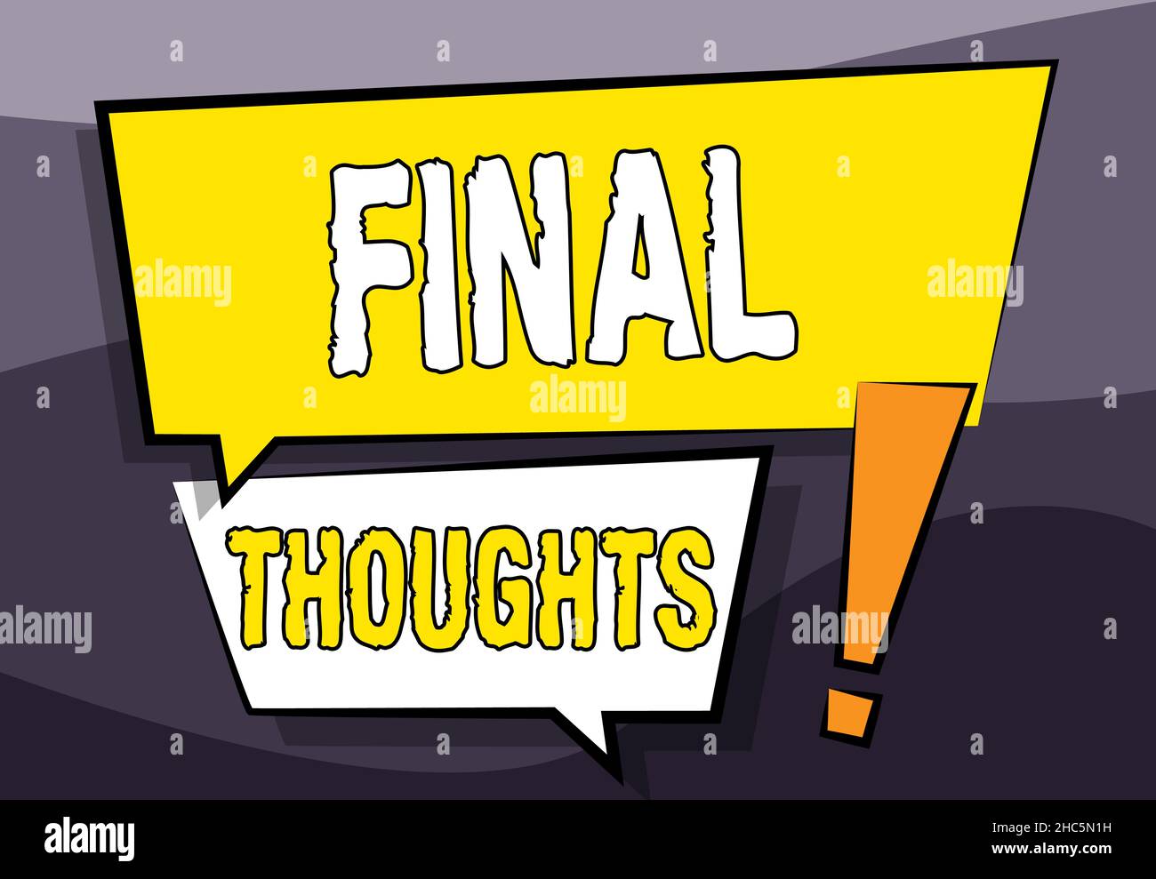 Conceptual display Final Thoughts. Concept meaning Conclusion Last ...