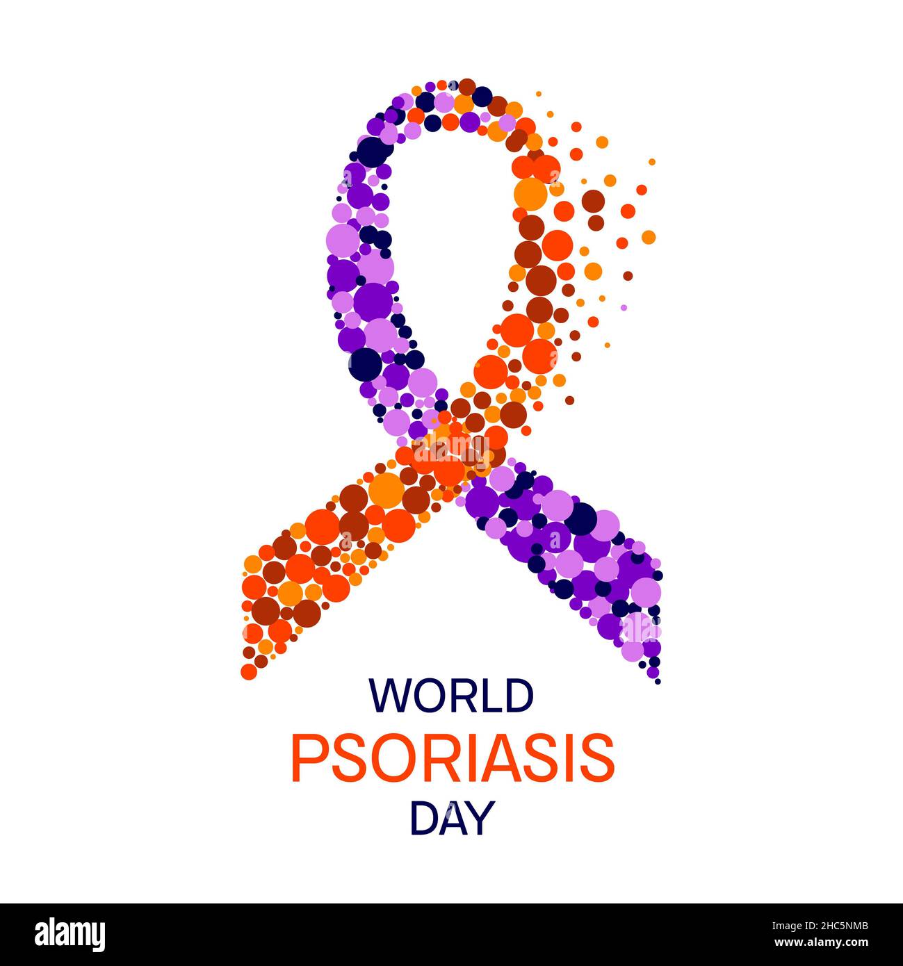 Psoriasis awareness ribbon hi-res stock photography and images - Alamy