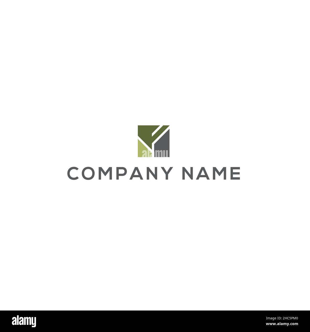 Minimalist simple design COMPANY NAME logo design Stock Vector Image ...