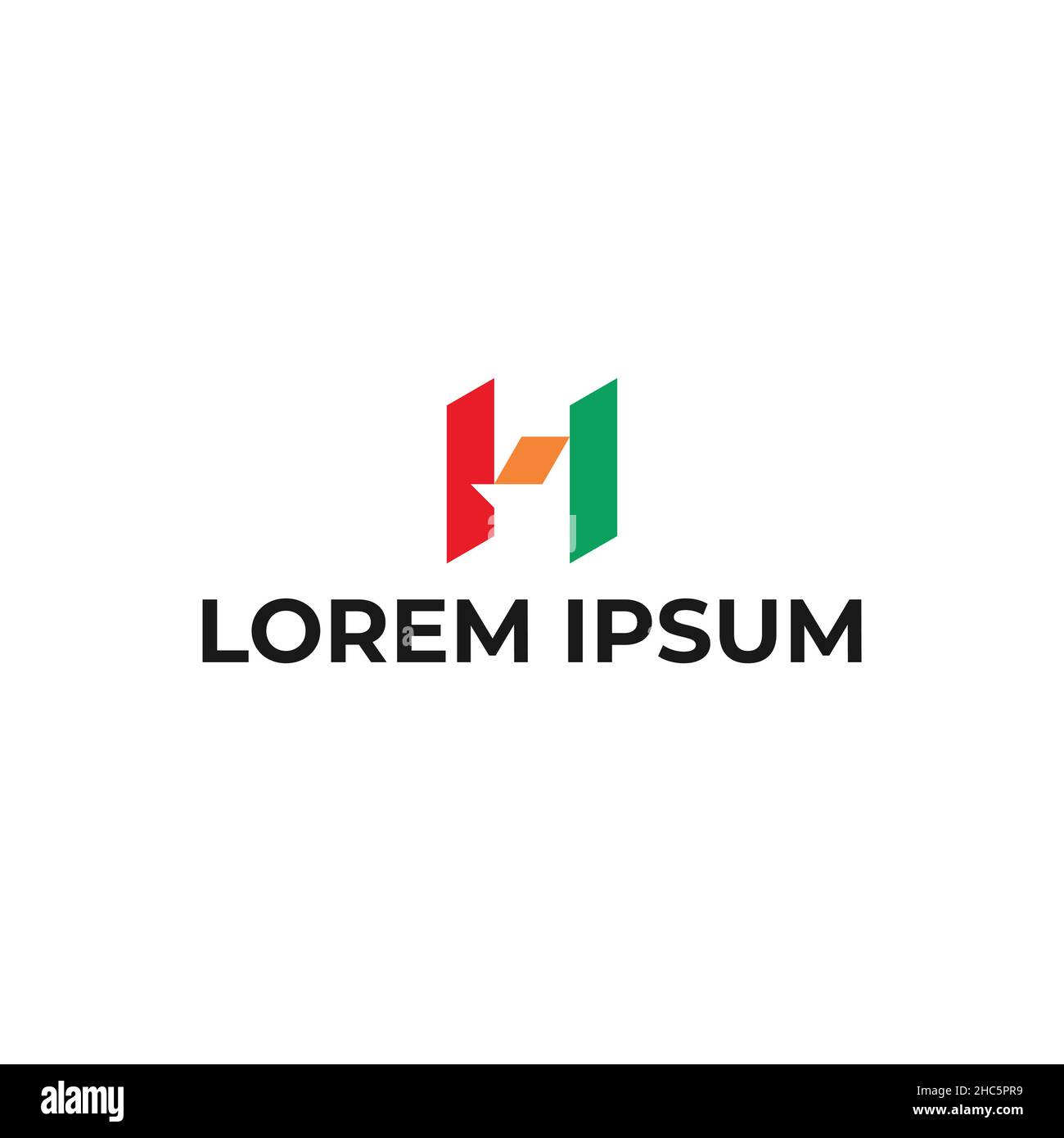 Minimalist simple design LOREM IPSUM logo design Stock Vector Image ...