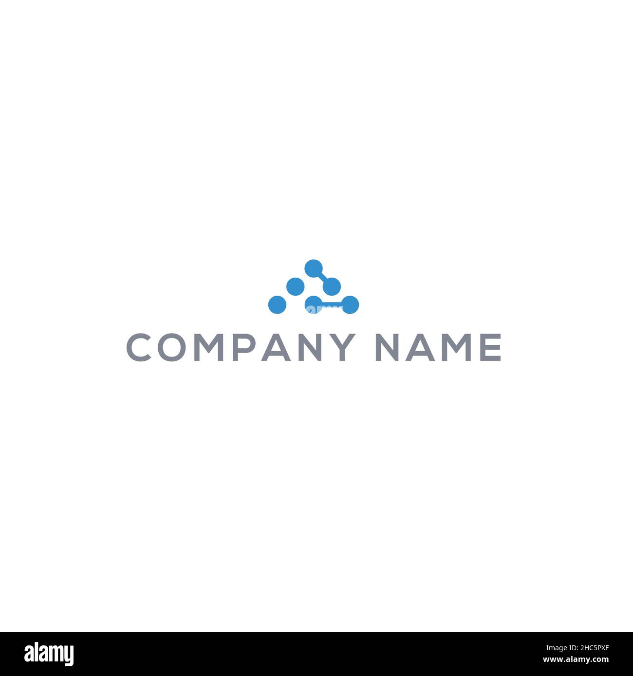 Minimalist simple design COMPANY NAME logo design Stock Vector Image ...