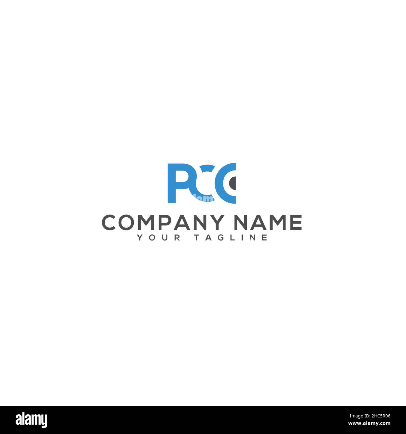 Minimalist simple design COMPANY NAME logo design Stock Vector Image ...
