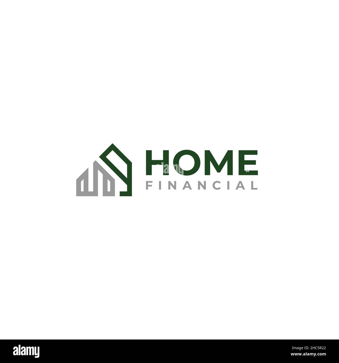 Couple saving home Stock Vector Images - Alamy