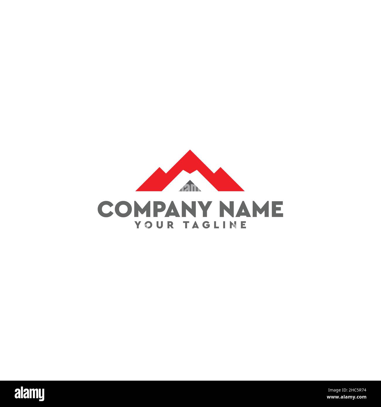 Minimalist simple design COMPANY NAME logo design Stock Vector Image ...
