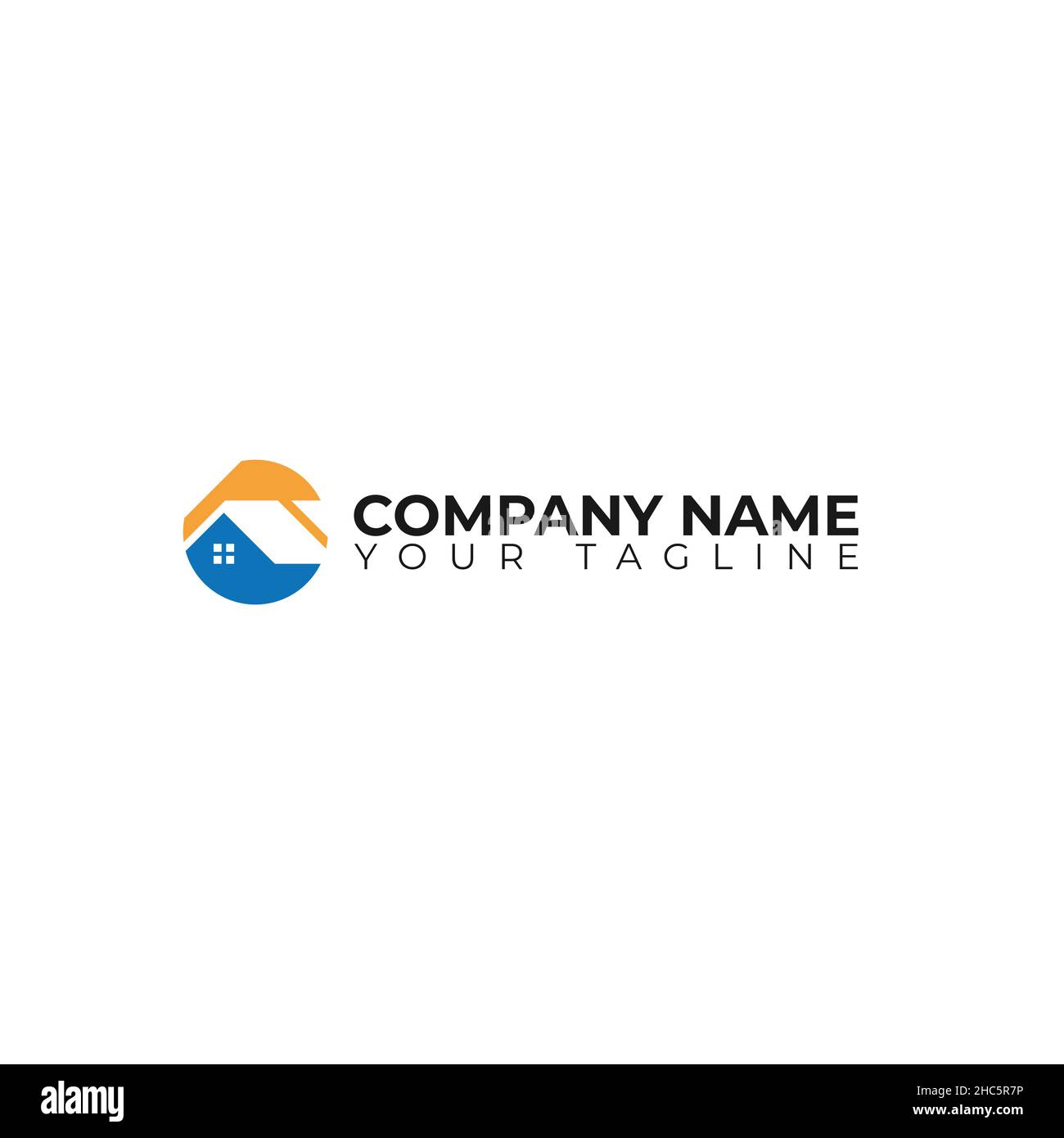 Minimalist simple design COMPANY NAME logo design Stock Vector Image ...