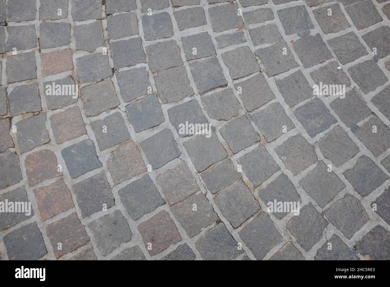 Top view of a beautiful square pavement pattern background Stock Photo ...
