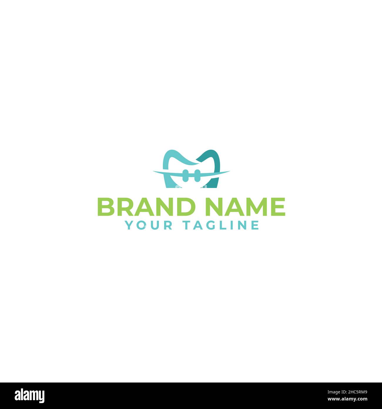 Minimalist design simple Brand Name logo design Stock Vector Image ...