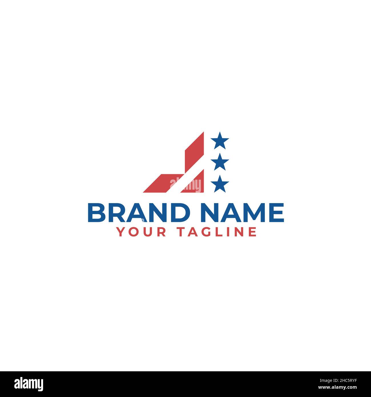 Minimalist design simple Brand Name logo design Stock Vector Image ...