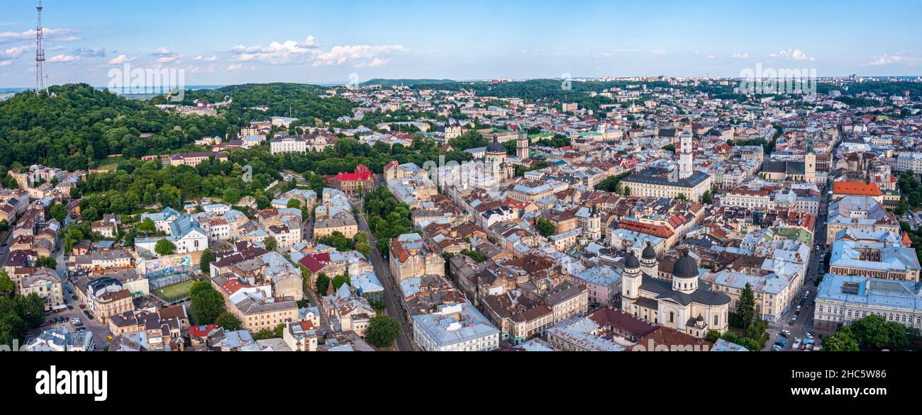 Historical center of lviv hi-res stock photography and images - Alamy