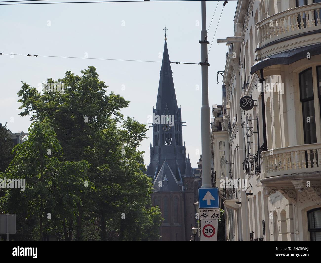 View of the Vondel church in Amsterdam Stock Photo - Alamy