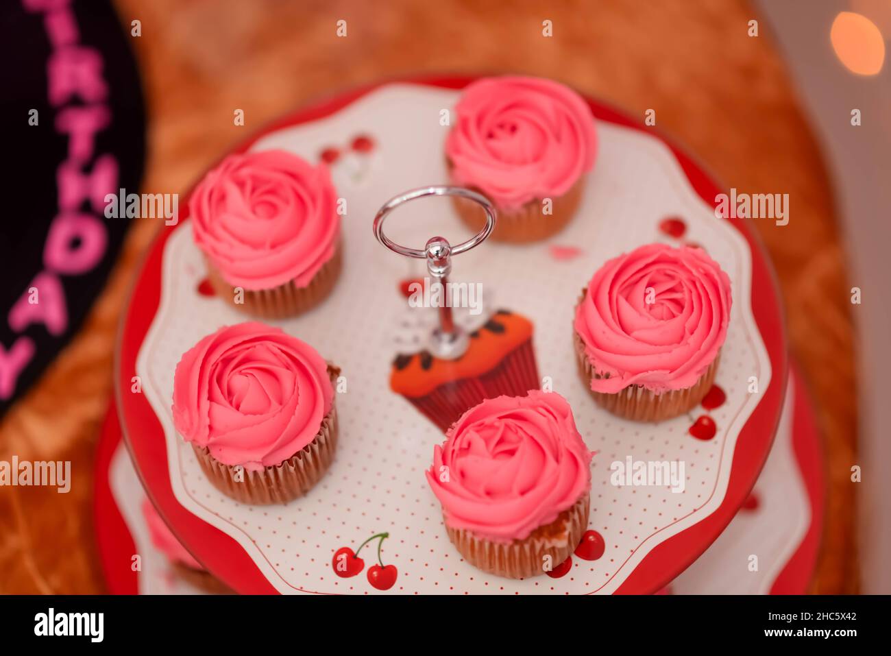Birthday party sweets supplies. Delicious sweets Stock Photo - Alamy