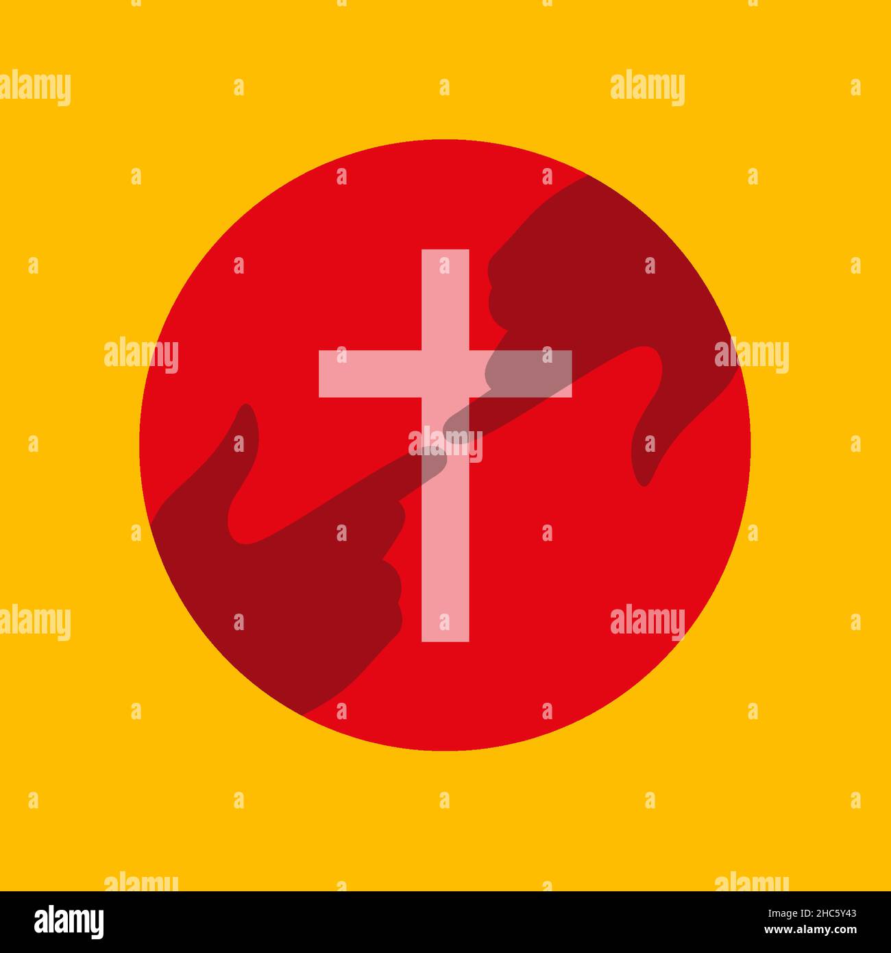 Church meeting Stock Vector Images - Alamy