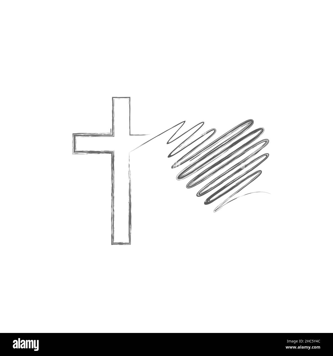 Simple Pencil Drawings Of Crosses
