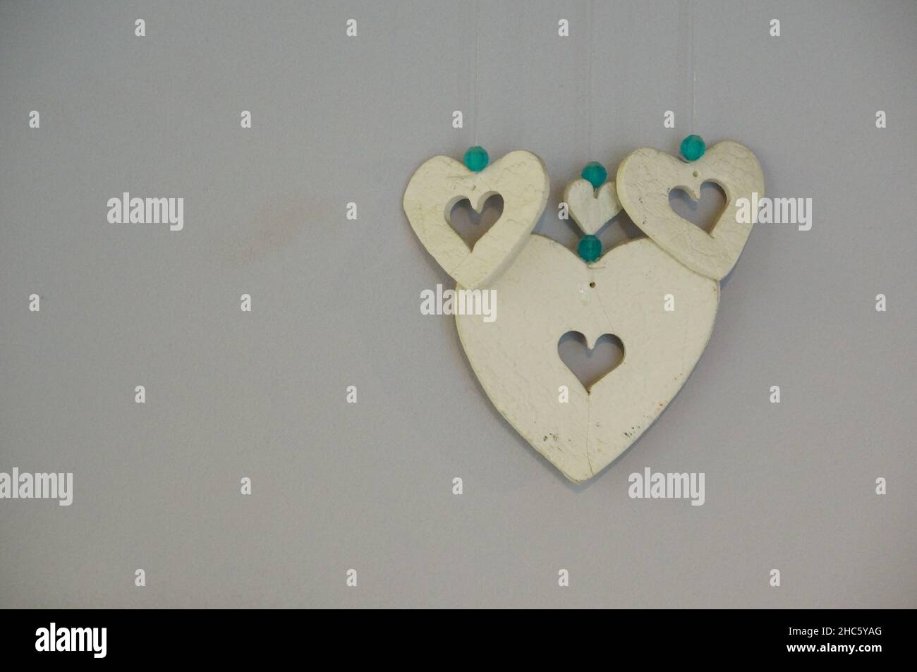 Heart wall hanging hi-res stock photography and images - Alamy