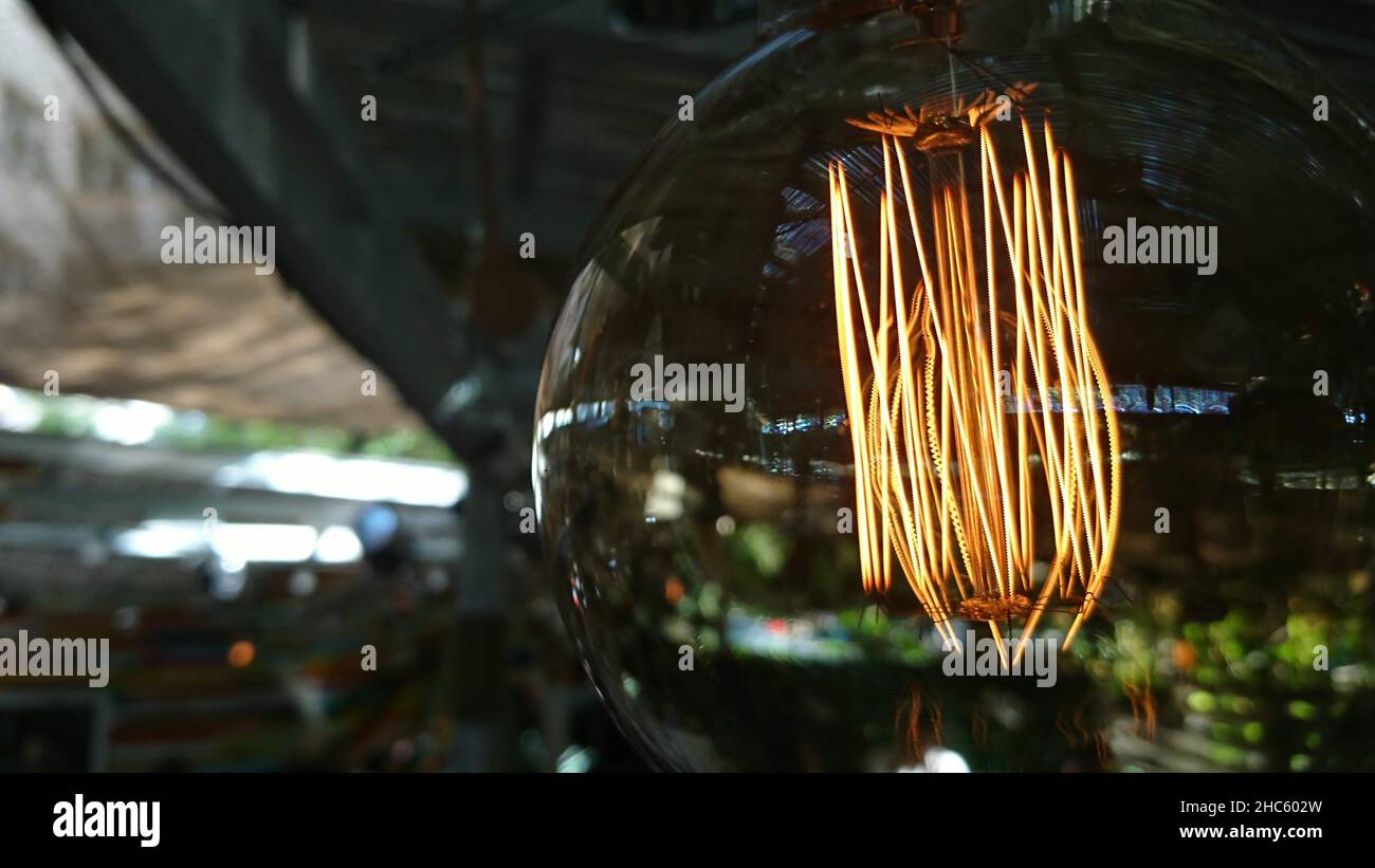 Visible light bulb hi-res stock photography and images - Alamy