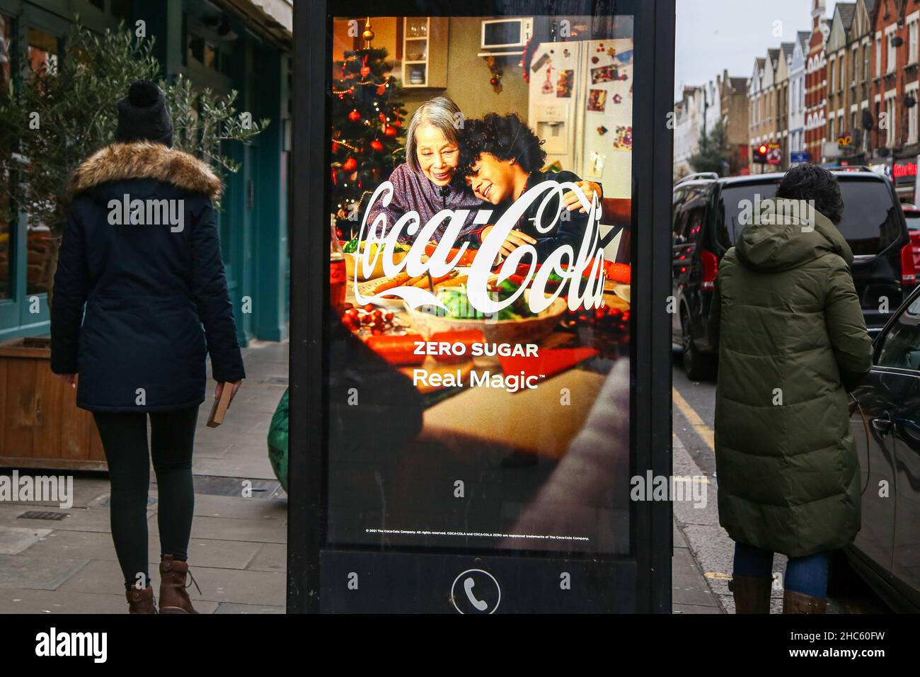 Coca cola lady hi-res stock photography and images - Alamy