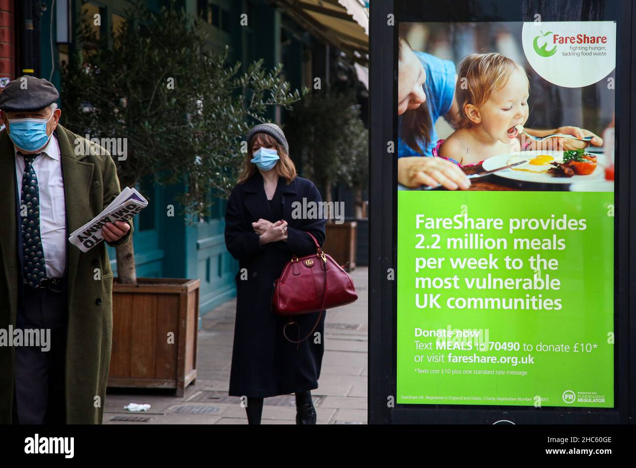 Fareshare digital advert hi-res stock photography and images - Alamy