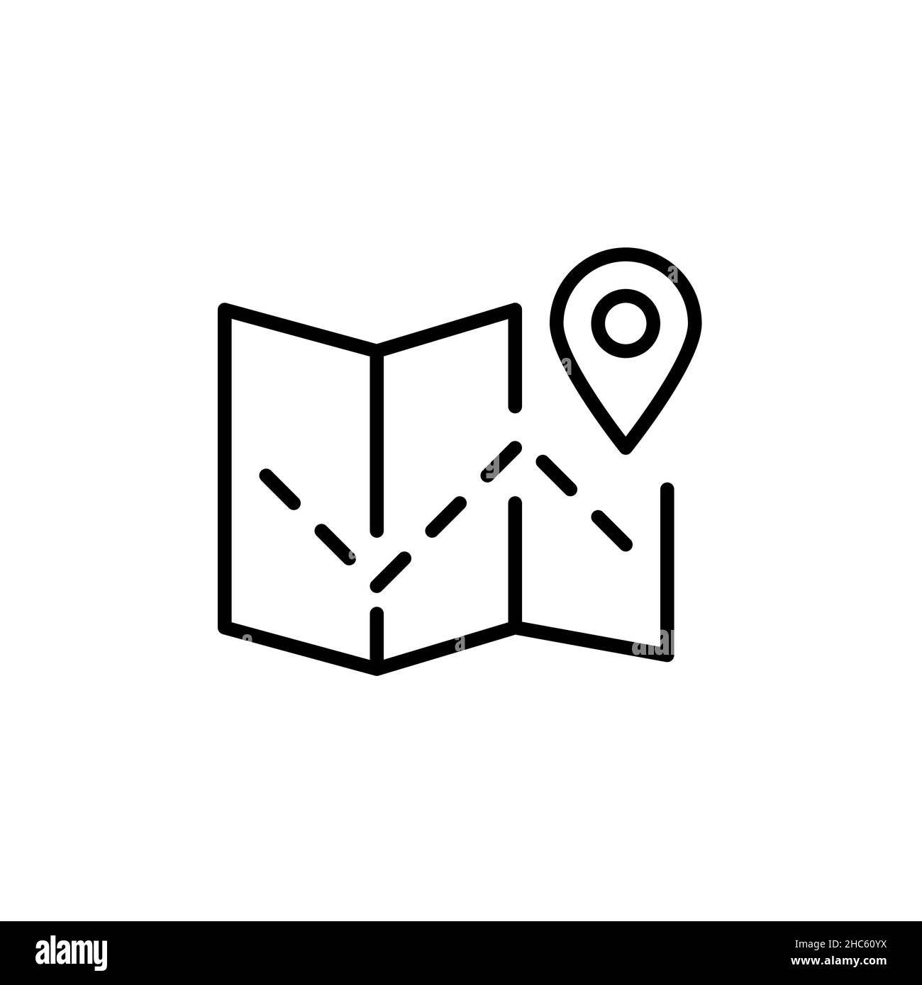 Flight route map Black and White Stock Photos & Images - Alamy