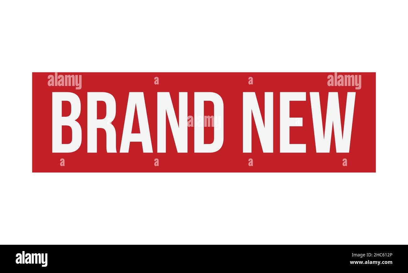 Brand New Rubber Grunge Stamp Seal Vector Illustration Stock Vector ...