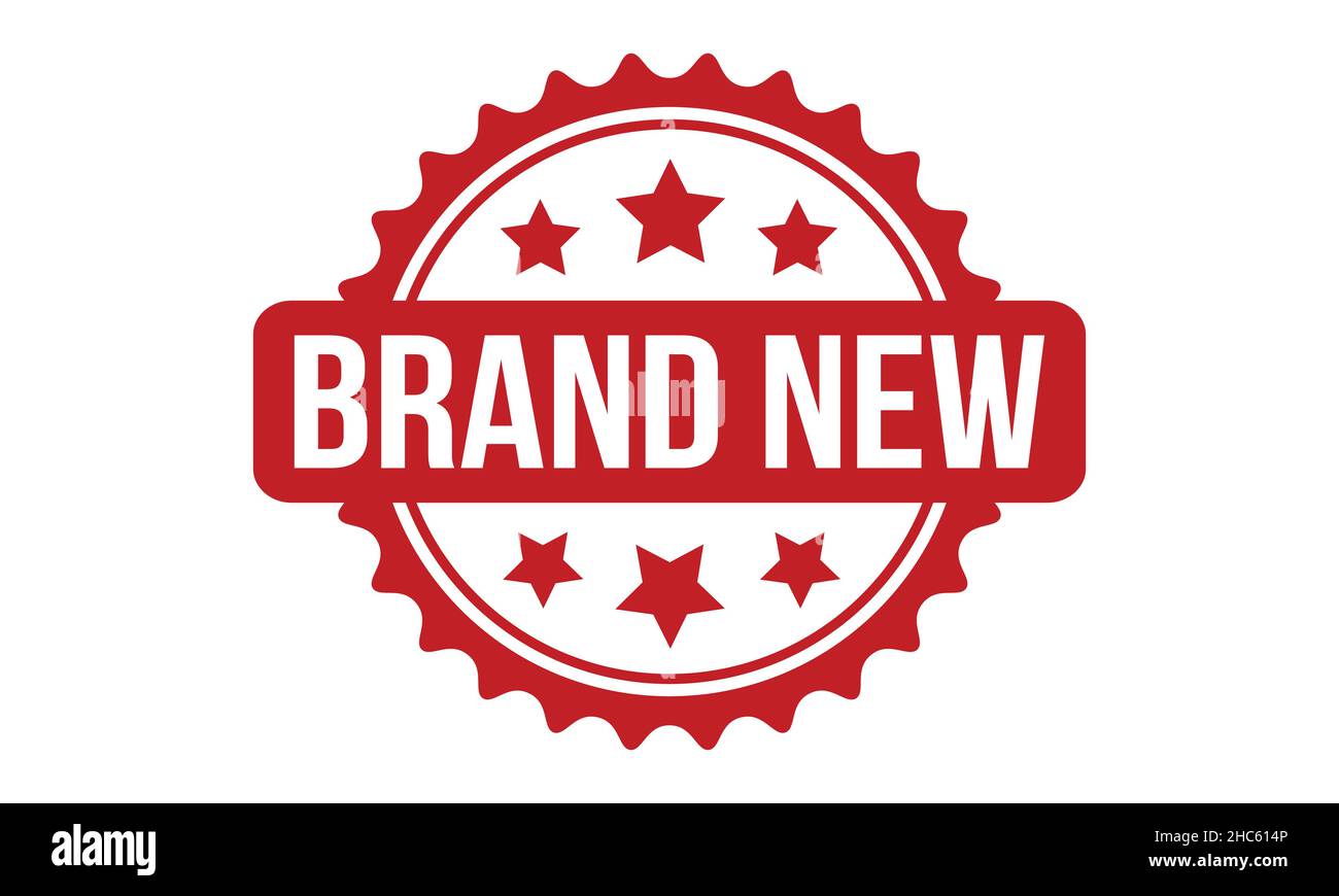 Brand New Rubber Grunge Stamp Seal Vector Illustration Stock Vector ...