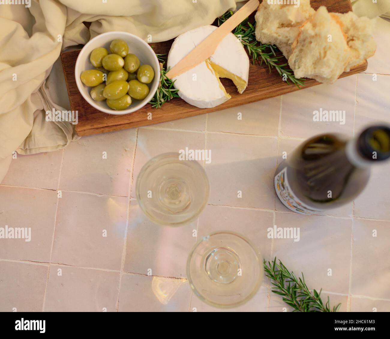 Top view alcoholic beverages on hi-res stock photography and images - Alamy