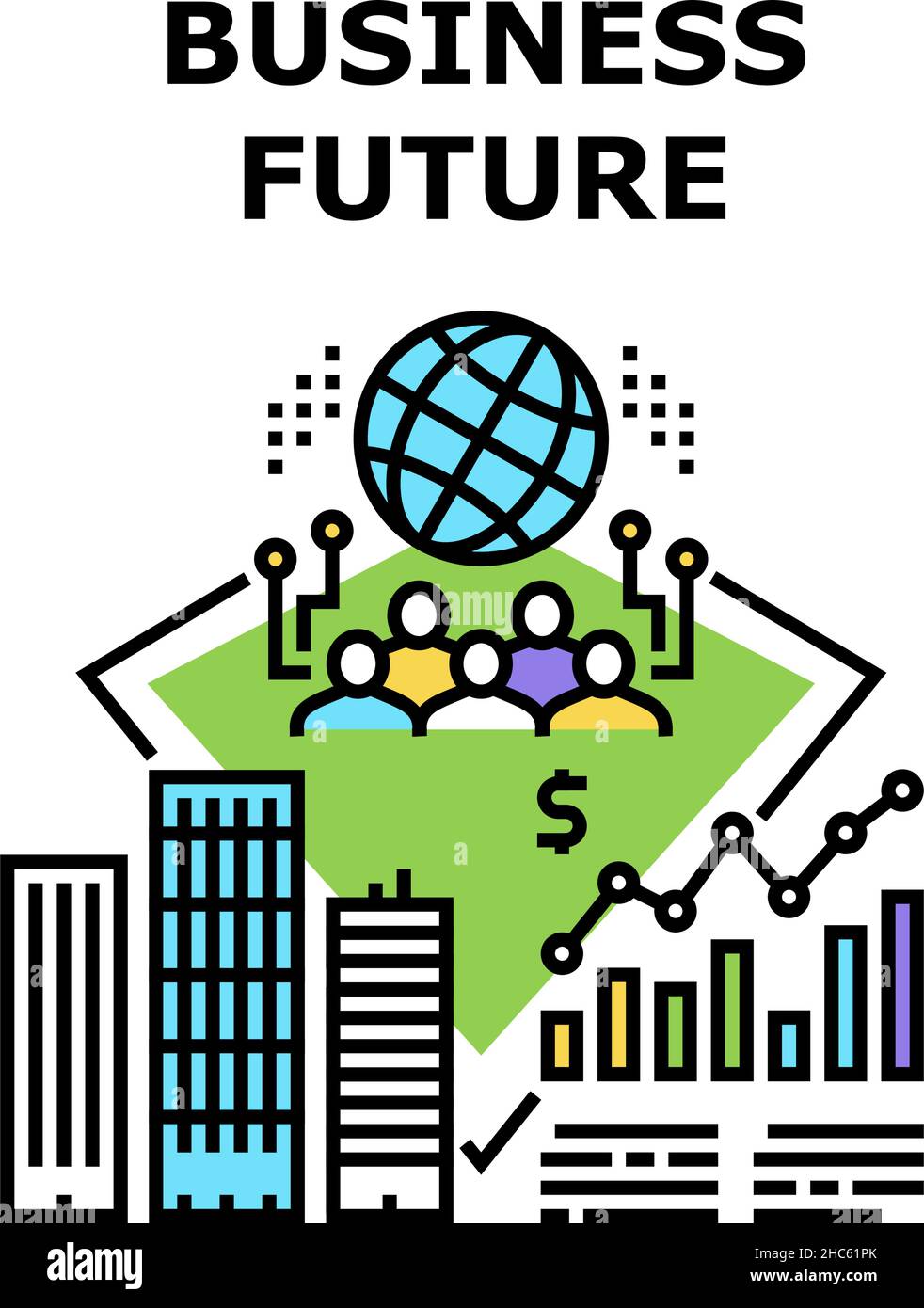 Business future icon vector illustration Stock Vector Image & Art - Alamy