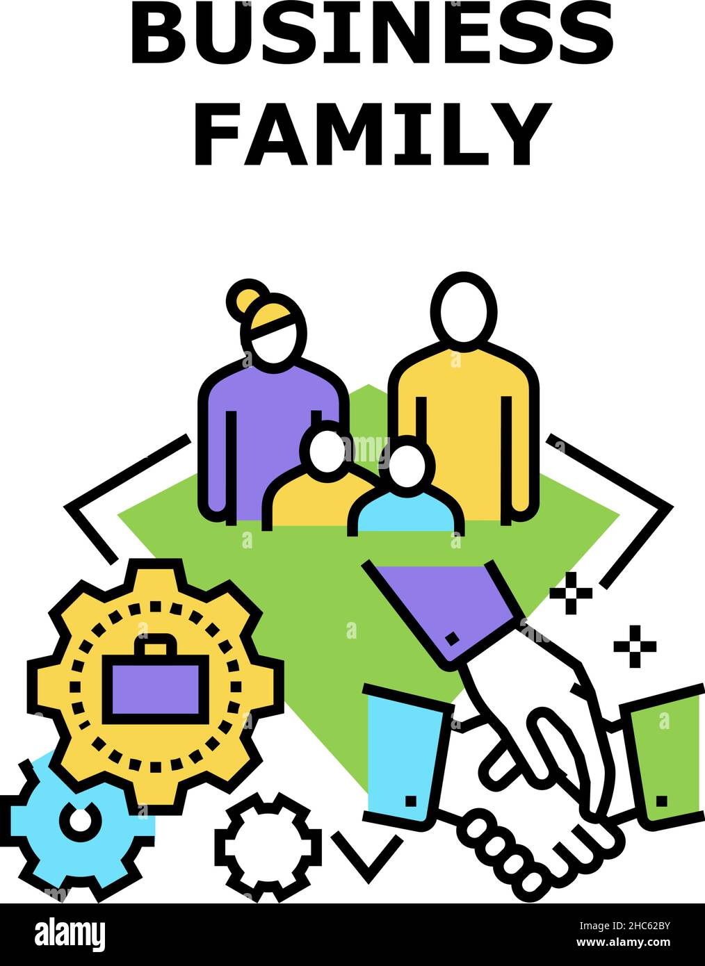 Business family icon vector illustration Stock Vector Image & Art - Alamy