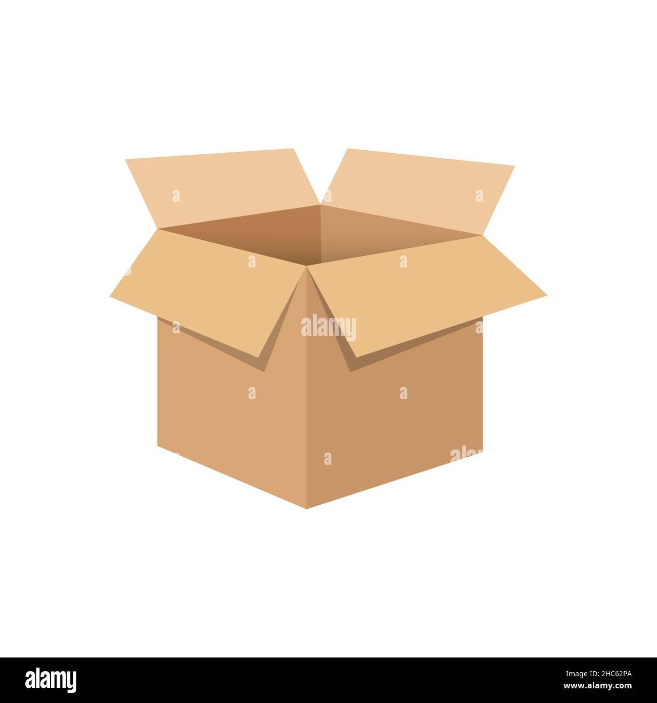 Delivery box isometric style hi-res stock photography and images - Alamy