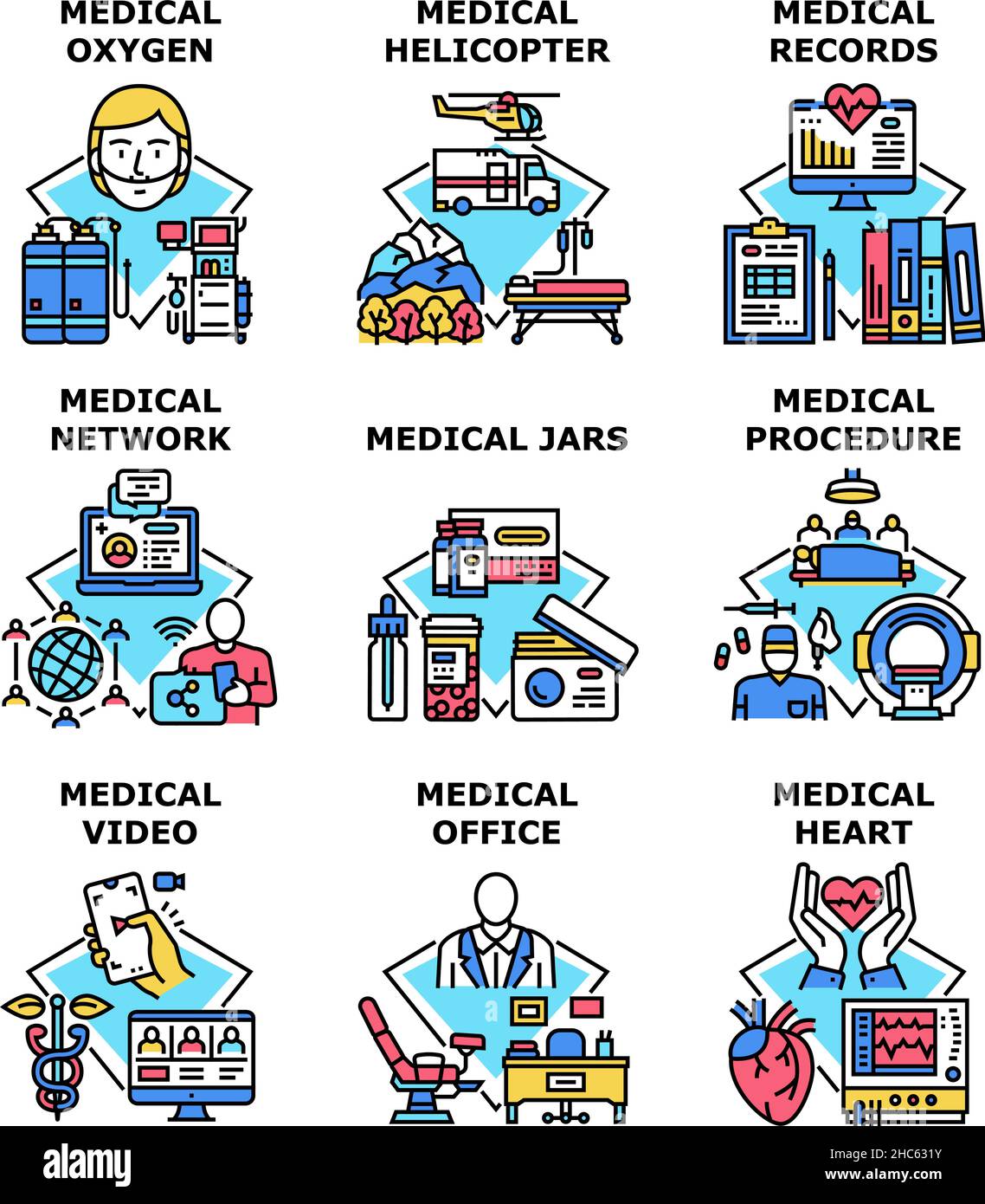Medical icon vector illustration Stock Vector Image & Art - Alamy