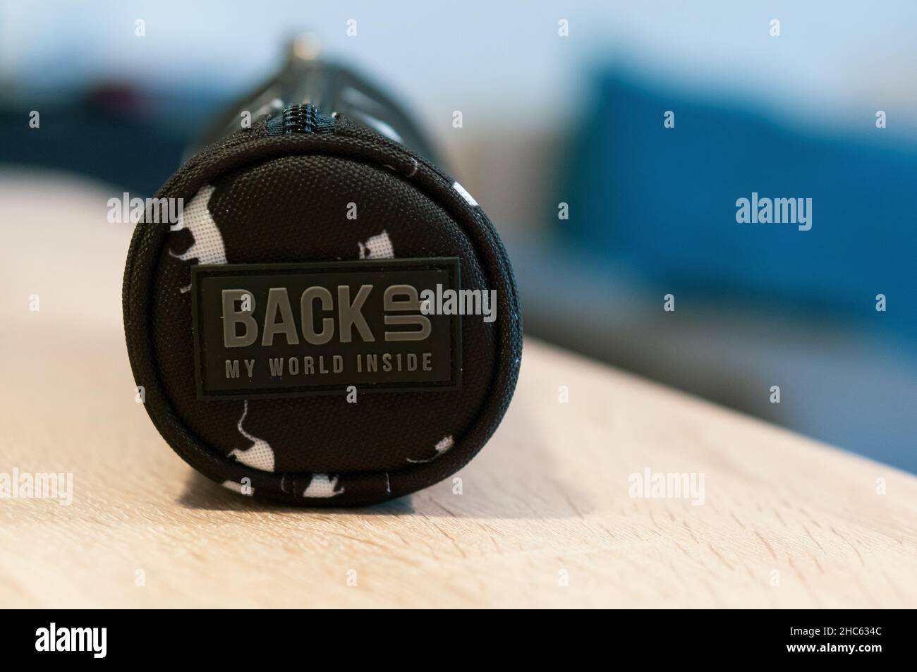 Wooden pencil case hi-res stock photography and images - Alamy