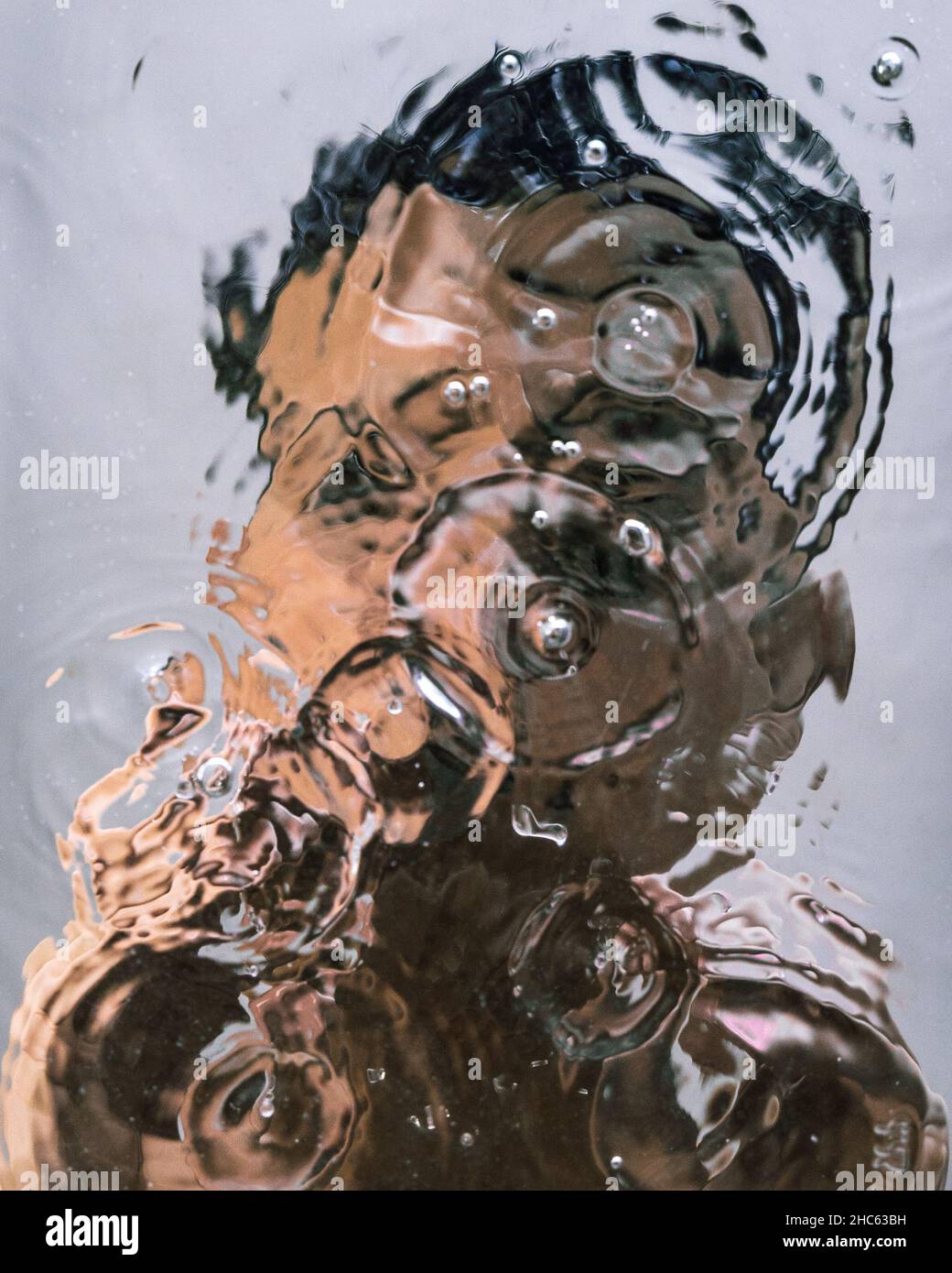Under Water Art Portrait Stock Photo - Alamy