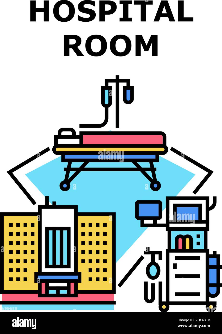 Icu door Stock Vector Images - Alamy