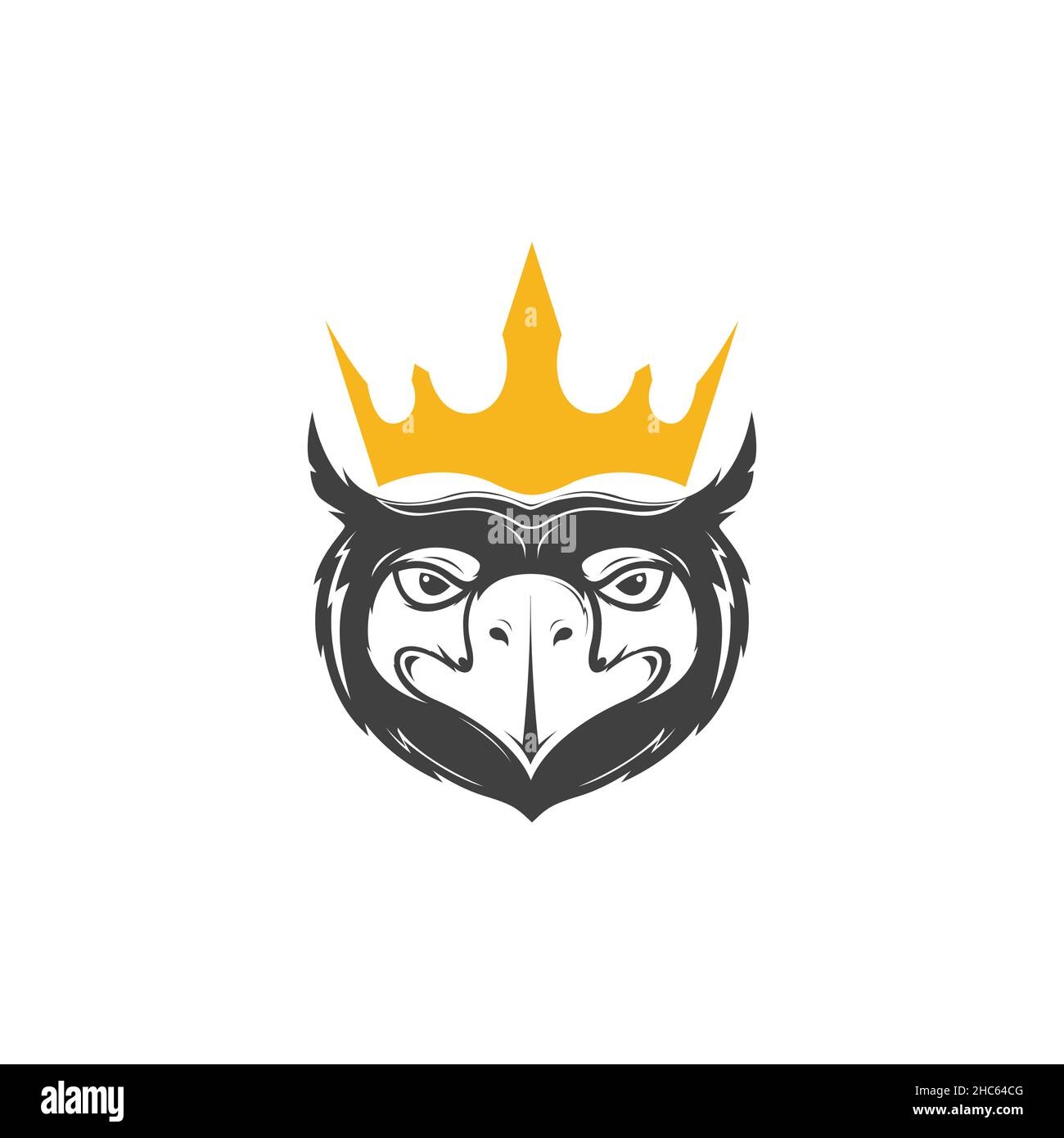 Eagle Face Logo Design