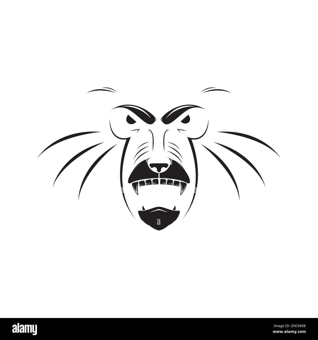 Angry Baboon Tattoo