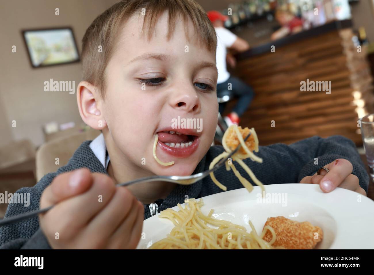 Chicken boy restaurant hi-res stock photography and images - Alamy