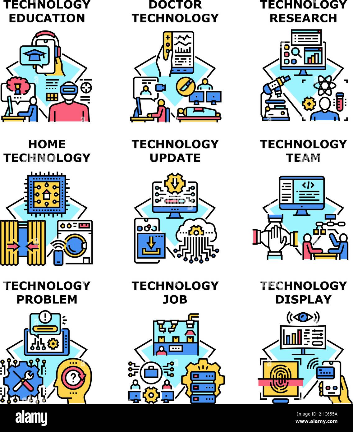 Technology icon vector illustration Stock Vector Image & Art - Alamy
