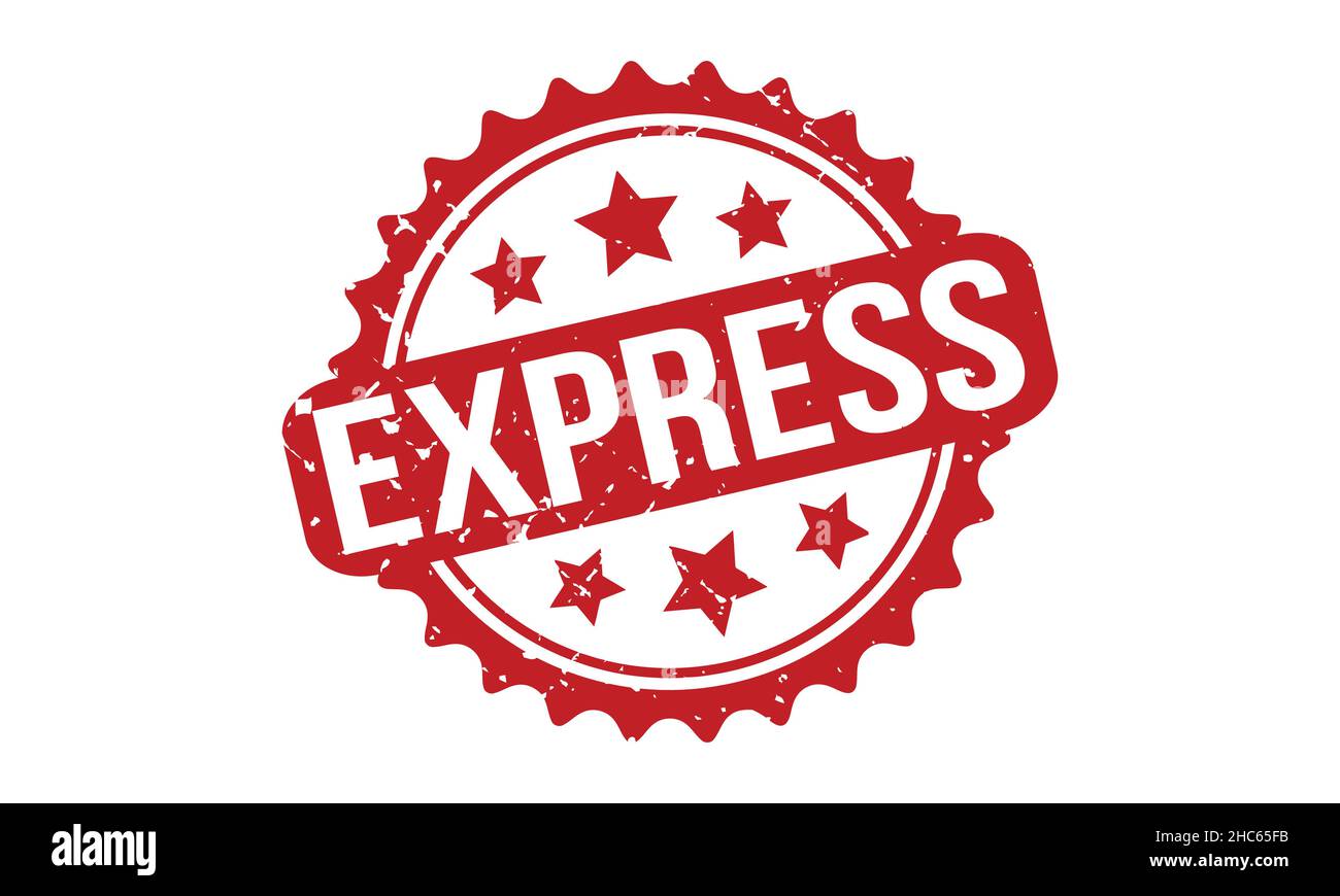 Express Rubber Grunge Stamp Seal Stock Vector Stock Vector Image & Art ...