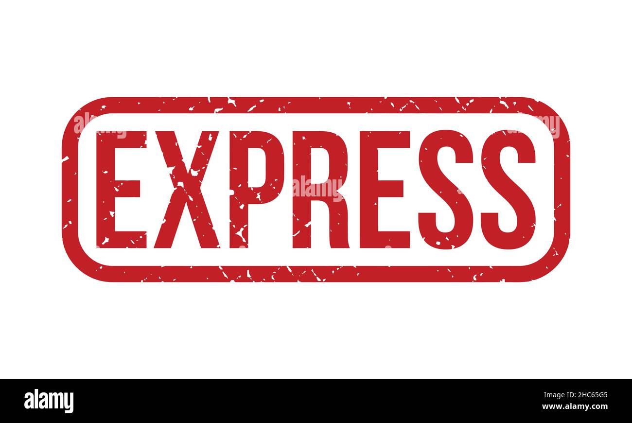 Express Rubber Grunge Stamp Seal Stock Vector Stock Vector Image & Art ...