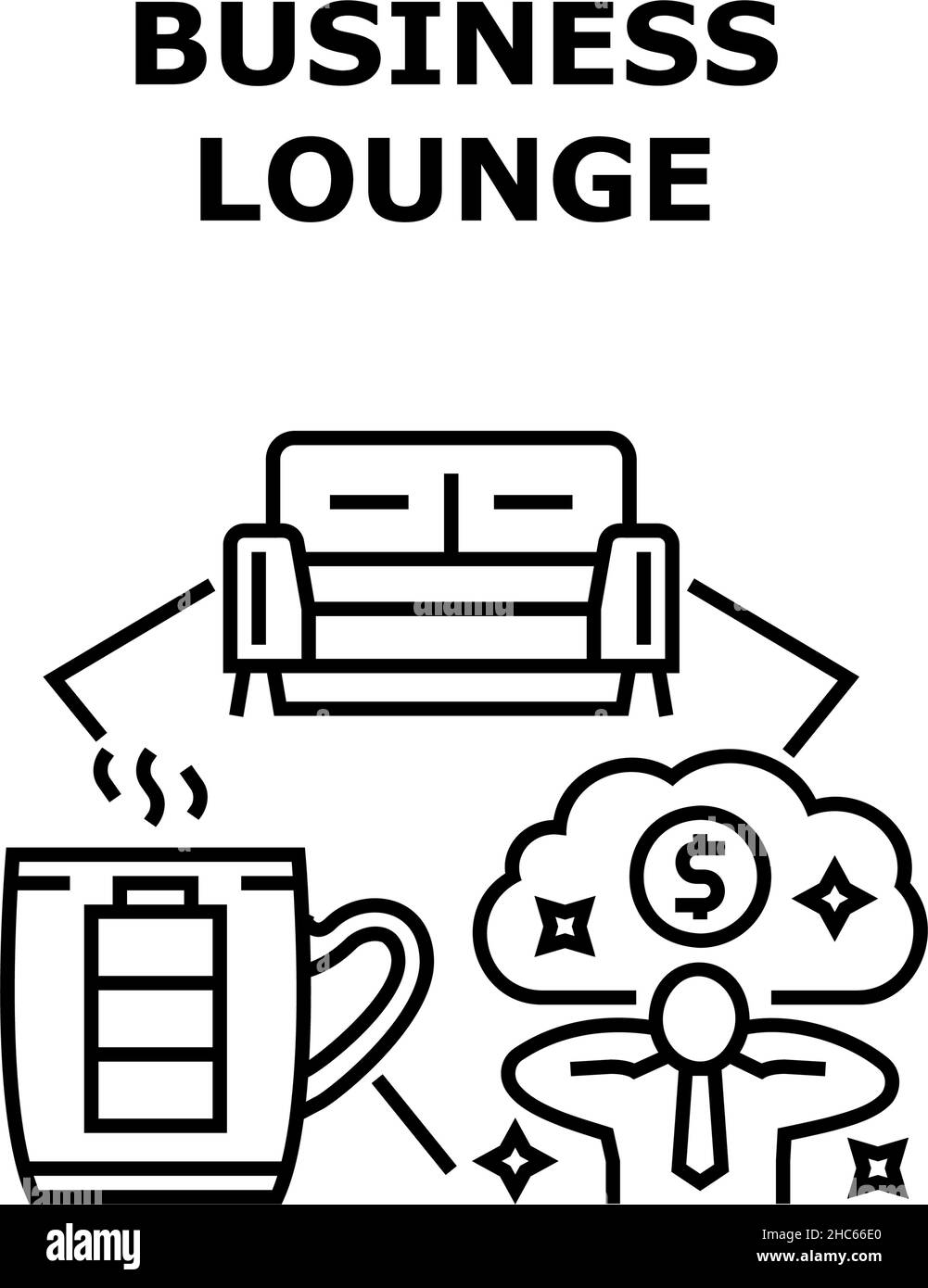 Business lounge icon vector illustration Stock Vector Image & Art - Alamy