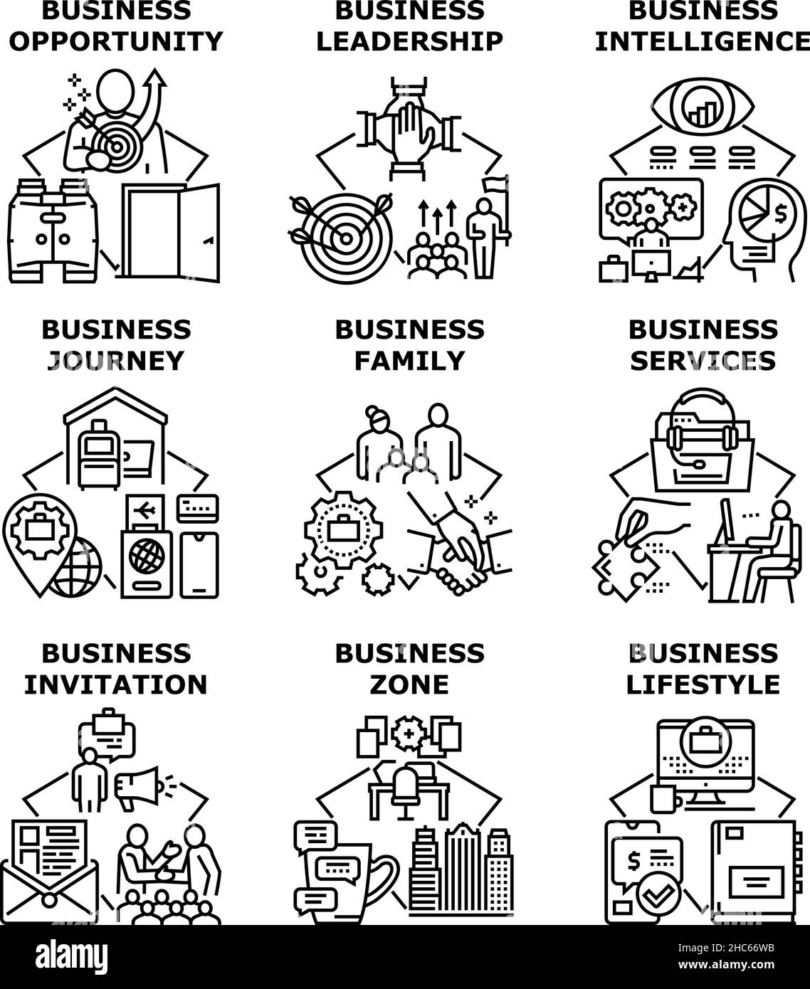 Business icon vector illustration Stock Vector Image & Art - Alamy