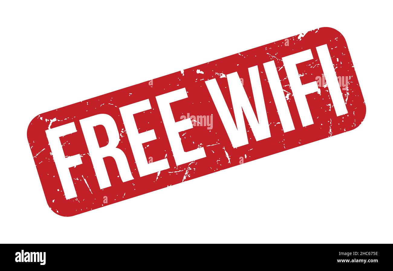 Wifi free word Stock Vector Images - Alamy