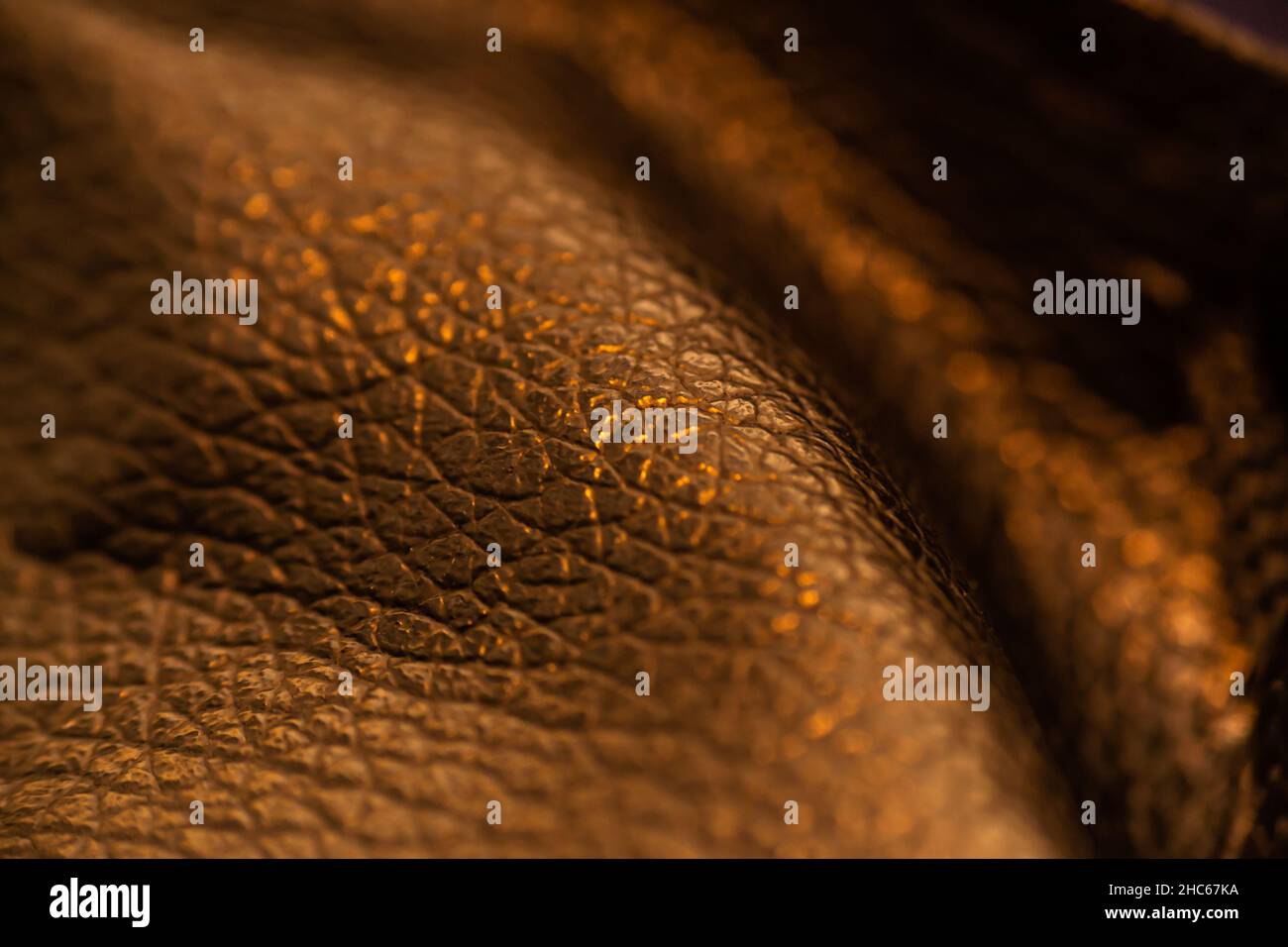 Texture of slight damaged brown leather Stock Photo - Alamy