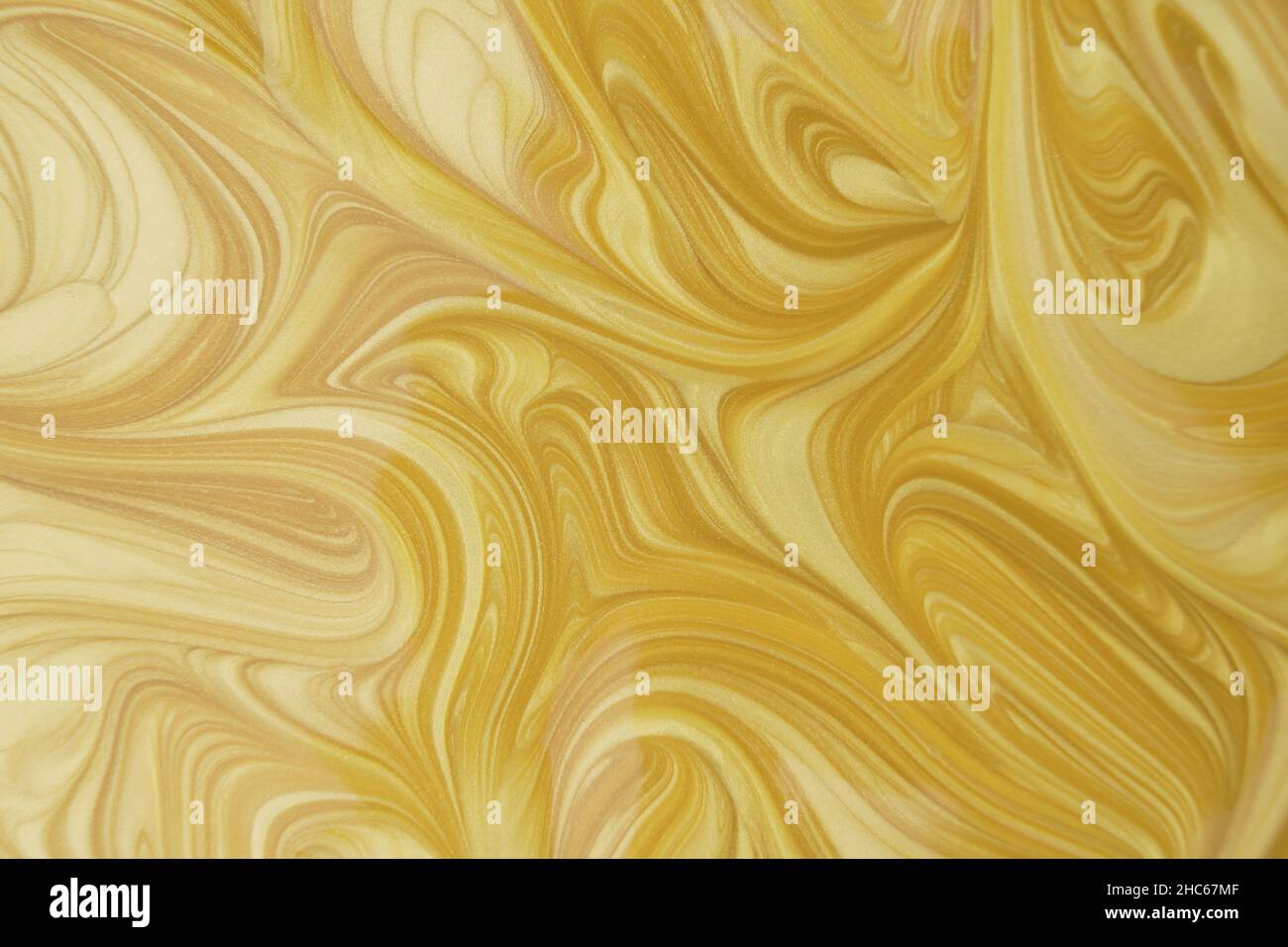 Drawing made using the shades of the color yellow in a flowery pattern ...