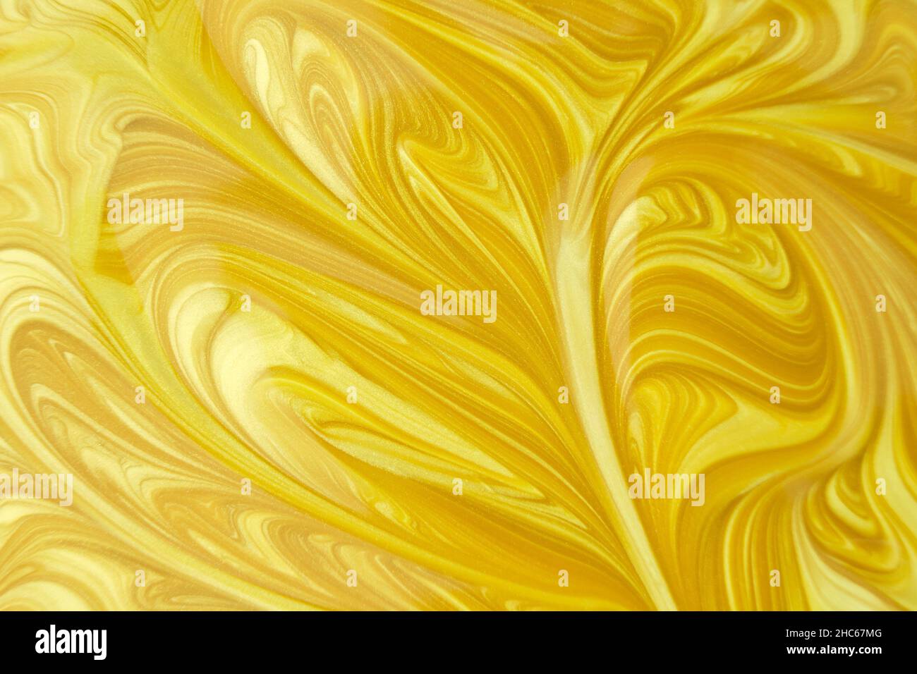 Drawing made using the shades of the color yellow in a flowery pattern ...