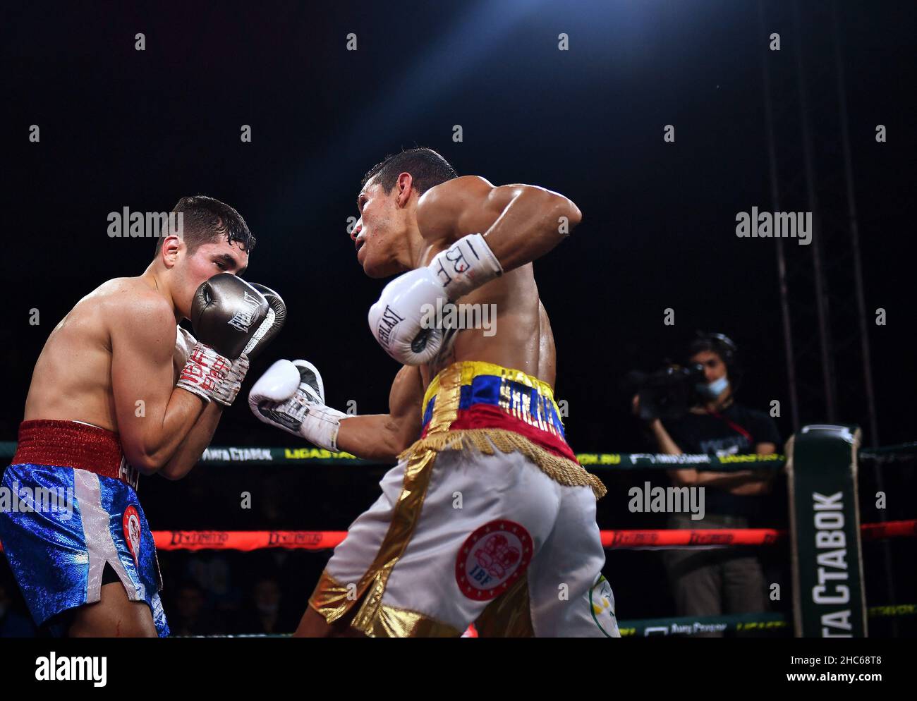 Professional boxing evening organized by Dynamo boxing promotion at ...