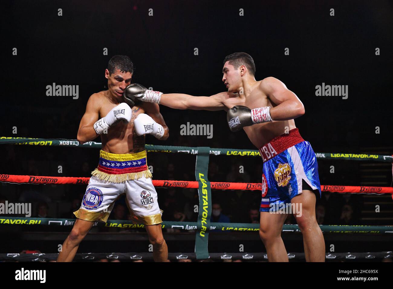 Professional boxing evening organized by Dynamo boxing promotion at ...