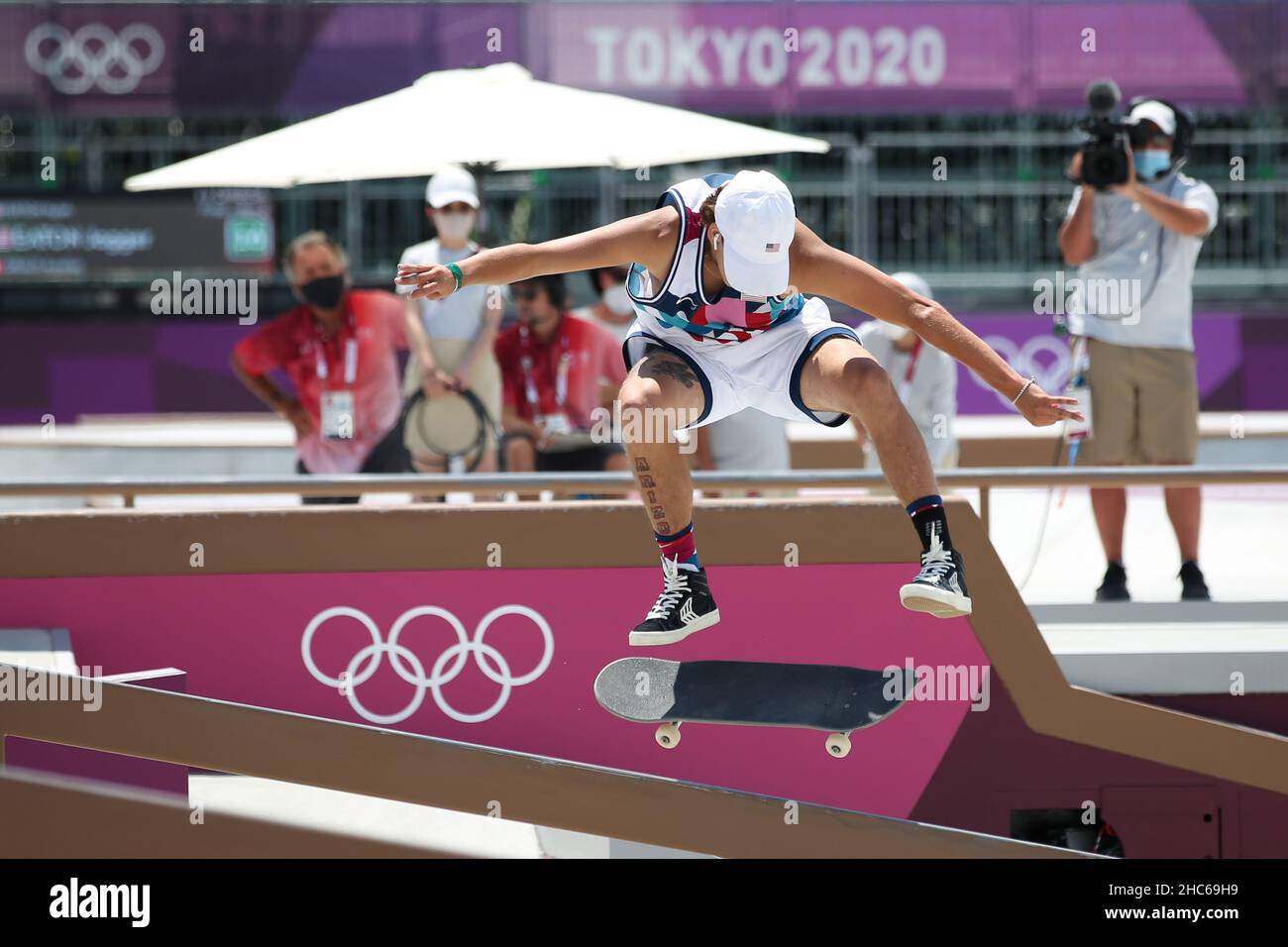 JULY 25th, 2021 - TOKYO, JAPAN: Jagger EATON of United States in action ...